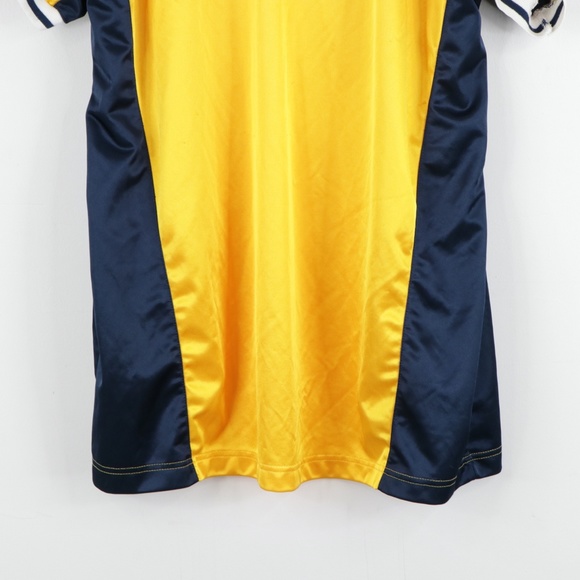 Diadora | Shirts | Vintage 9s Diadora Taped Logo Soccer Jersey Gold ...